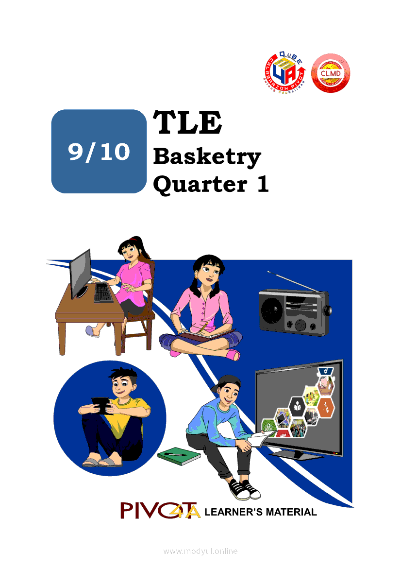 TLE 9 Basketry Grade 9 Modules TLE 9 Basketry Grade 9 Modules