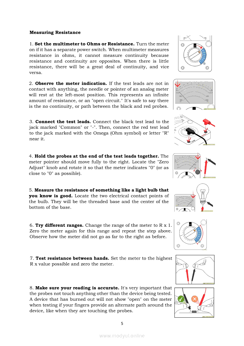 TLE ICT CSS Quarter 4 Module 1 4 Testing Electronic Components